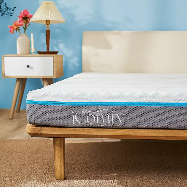 Nệm Foam iComfy Coolax Massage Siêu Thoáng Mát - Vua Nệm