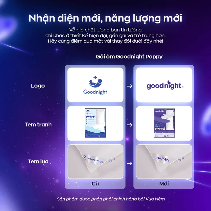 Gối Ôm Êm Ái Hiện Đại Goodnight Poppy - Vua Nệm